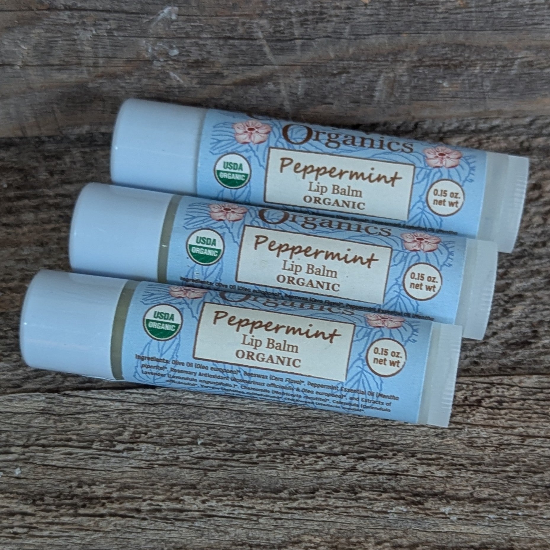 Peppermint Lip Balm – Cherry Valley Organics